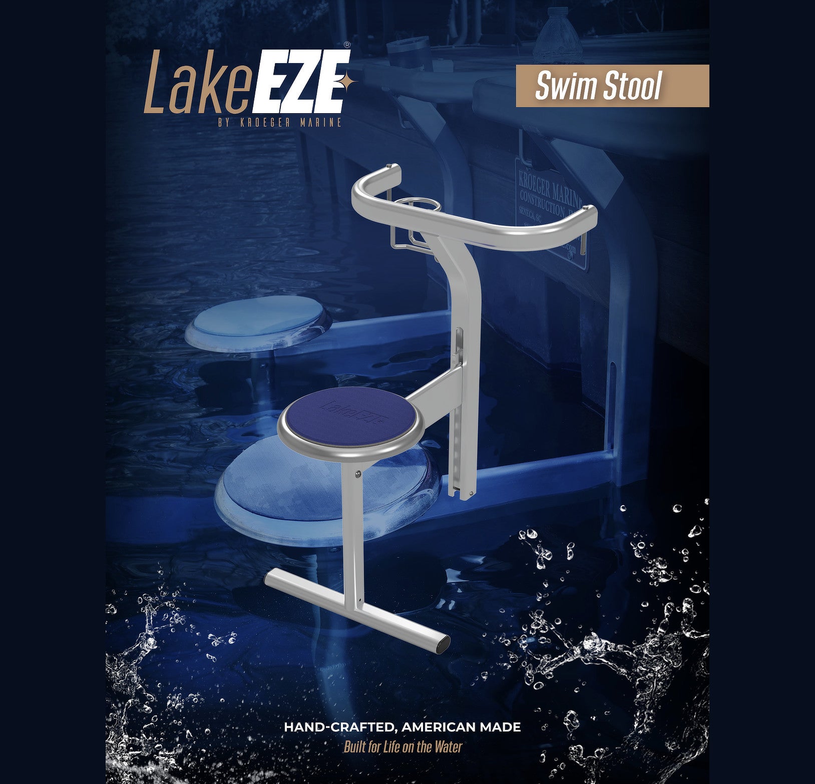LakeEze® Swim Stool® – NevilsFinest
